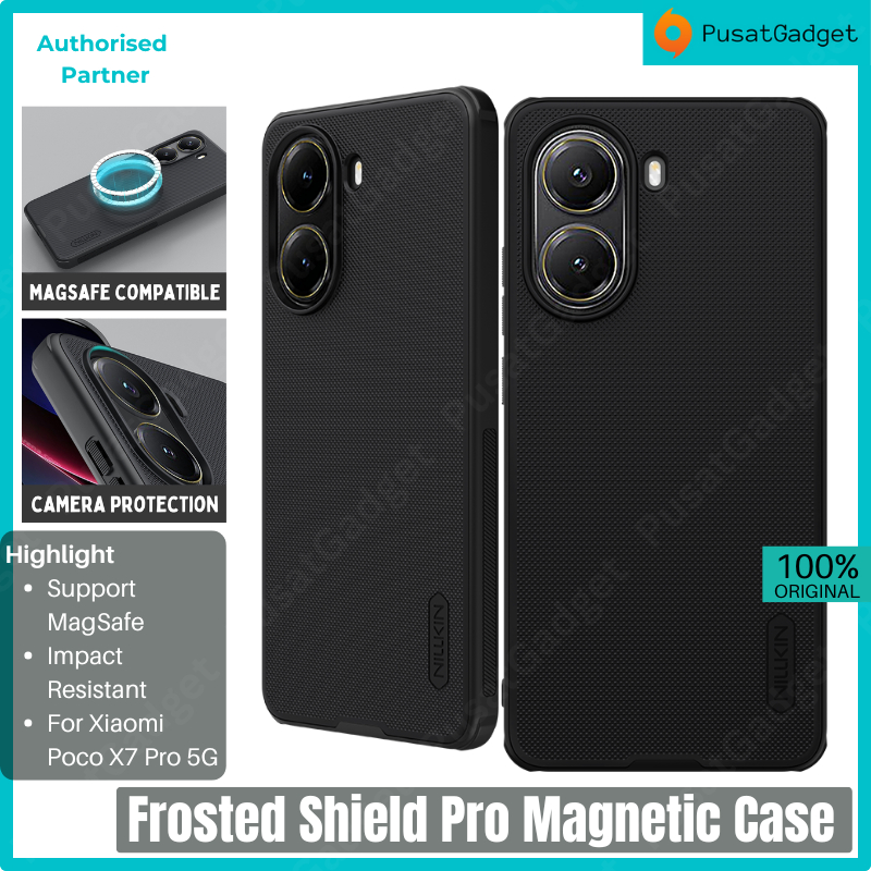 Jual Case Xiaomi Poco X7 Pro 5G NILLKIN Frosted Pro Hybrid Magnetic ...