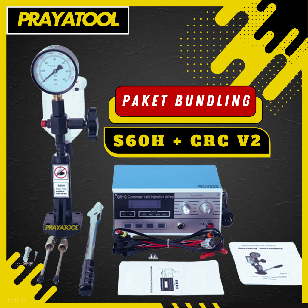 Jual S60H PS400A PS400B Nozzle Injector Tester Diesel Solar Uji Tes ...