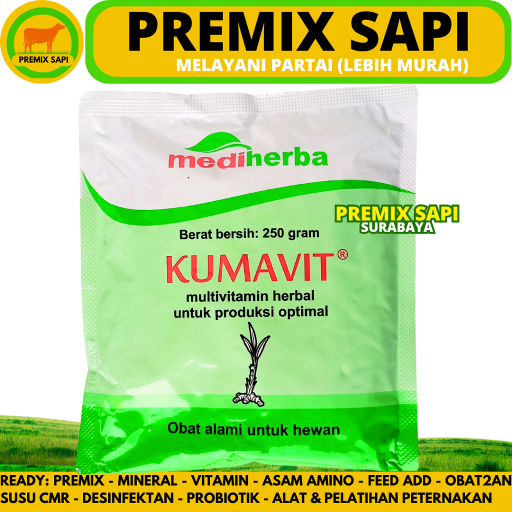 Jual KUMAVIT 250 GRAM MEDION - Vitamin Herbal Penambah Nafsu Makan ...