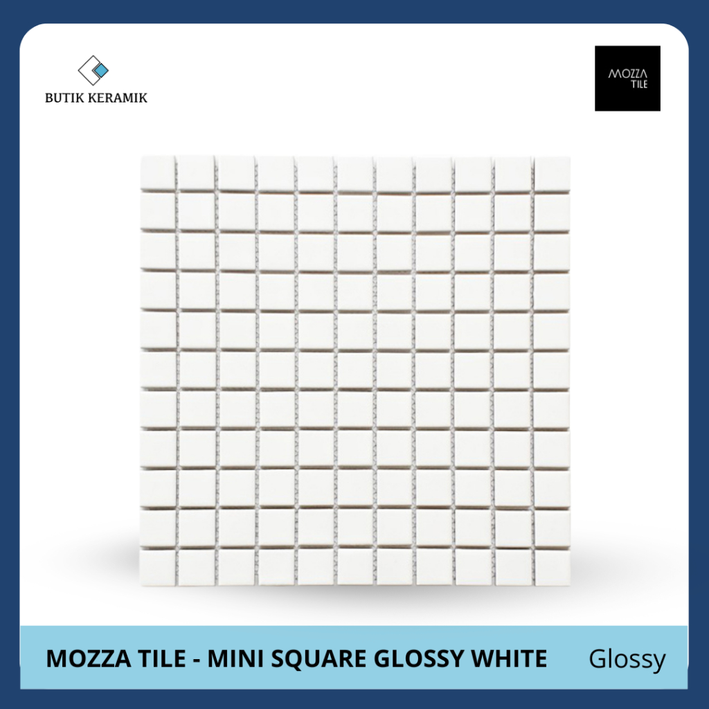 Jual Glossy Keramik Mosaic | Keramik Mozaik | Mozza Tile | Mini Square ...