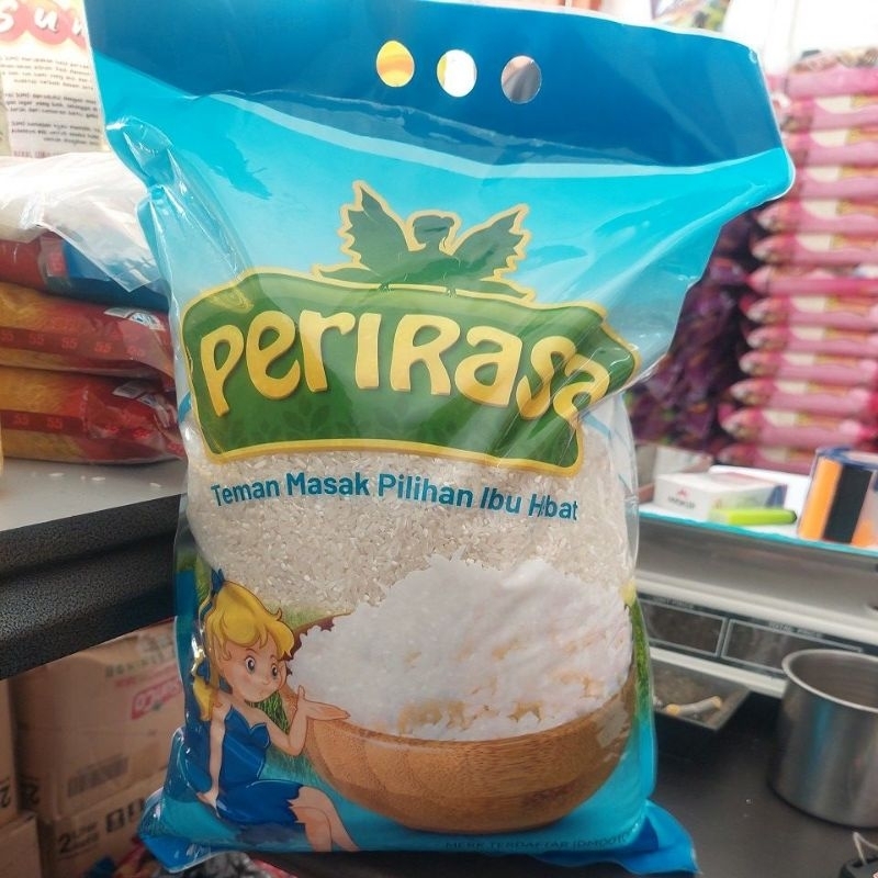 Jual Beras Premium Peri Rasa 5 Kg | Shopee Indonesia