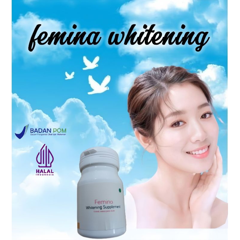 Jual FEMINA WHITENING SUPPLEMENT 100% ORIGINAL | Shopee Indonesia