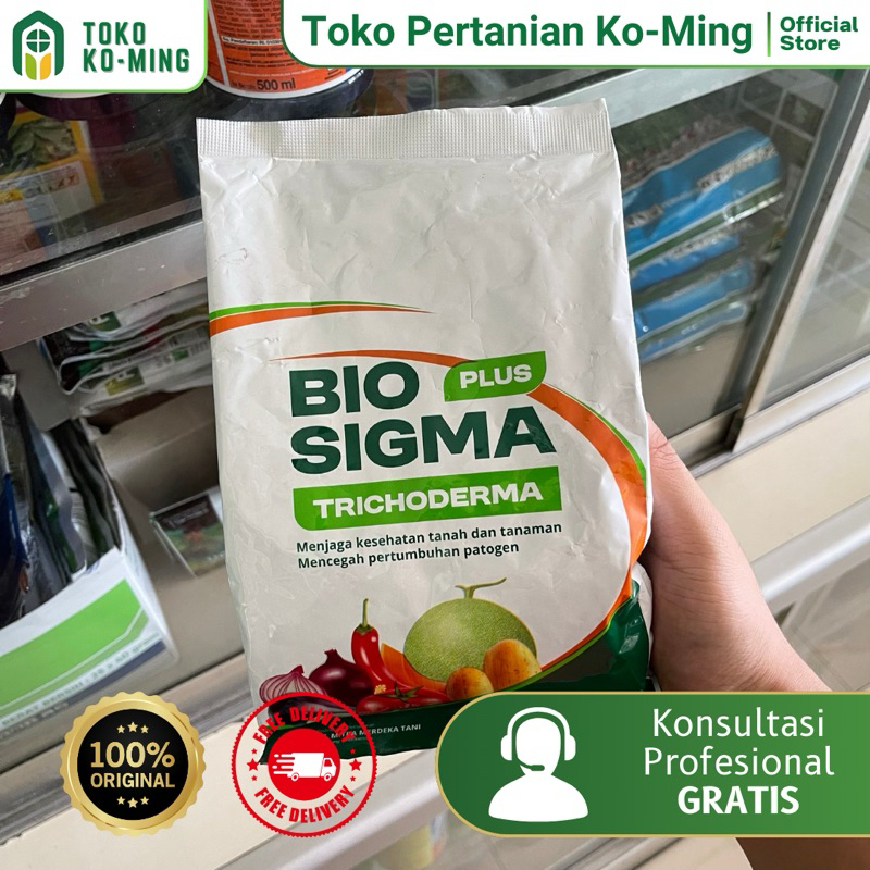 Jual BIO SIGMA TRICHODERMA BIO SIGMA PLUS - FUNGISIDA HAYATI - 500GR ...