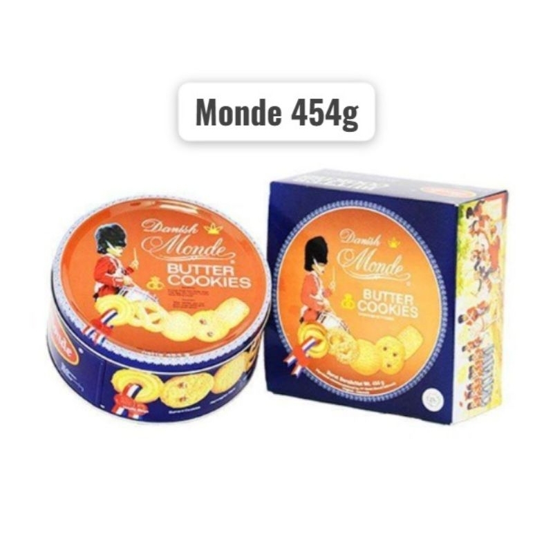 Jual MONDE BUTTER COOKIES 454g | Shopee Indonesia