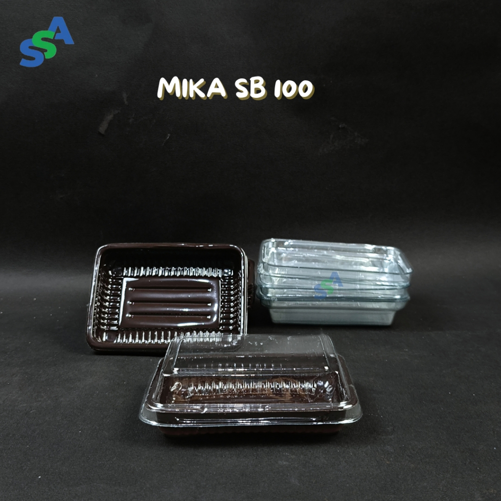 Jual MIKA SB 100 ISI 50 PCS / MIKA KUE BROWNIES / MIKA BROWNIES COKLAT | Shopee Indonesia