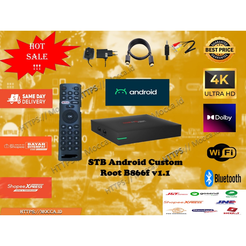 Jual android tv box B866F Root Premium tinggal pakai | Shopee Indonesia