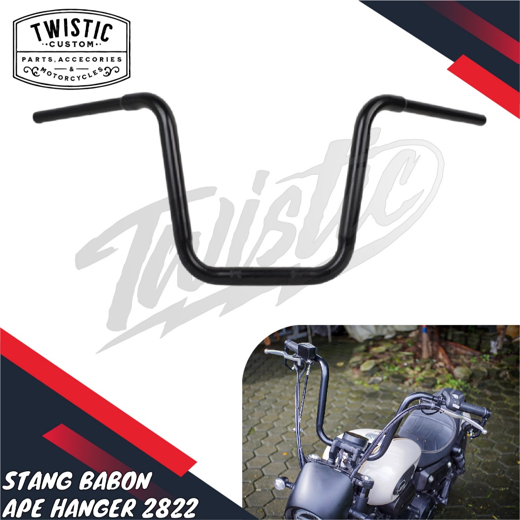 Jual Stang Babon Ape Hanger Tinggi Motor Benda V252 C V 252 C Morbius ...