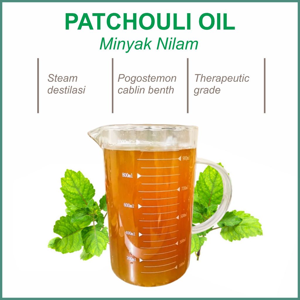 Jual 250ml Minyak Nilam / patchouli oil essential essensial therapeutic ...