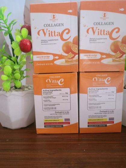 Jual PRECIOUS SKIN COLLAGEN VITTA C DIETARY SUPPLEMENT | Shopee Indonesia