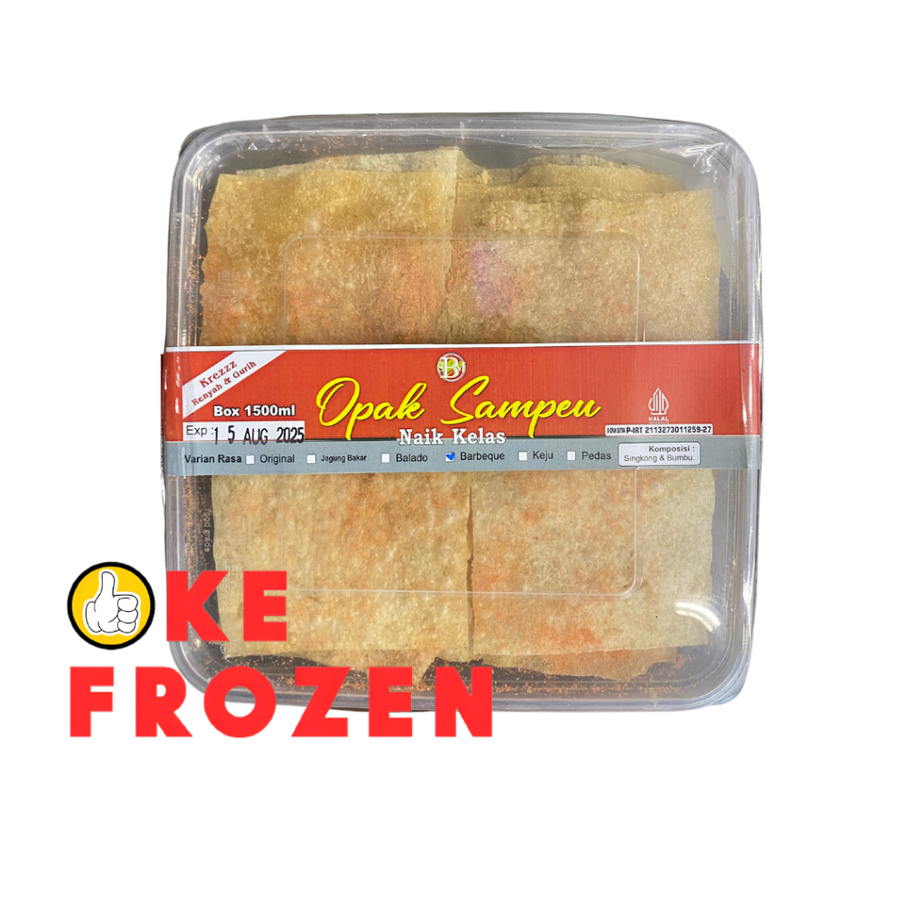Jual SUTRA OPAK SAMPEU NAIK KELAS BBQ BOX 150gr | Shopee Indonesia
