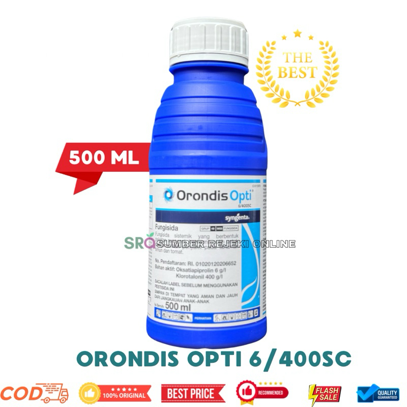 Jual Fungisida Sistemik (100% ORIGINAL) ORONDIS OPTI 6/400SC Isi 500 ml ...