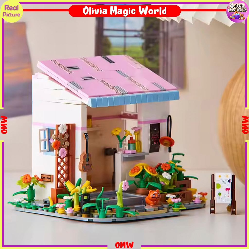 Jual Mainan Balok Susun Nano Block Mainan Anak DIY 3D Puzzle Model ...