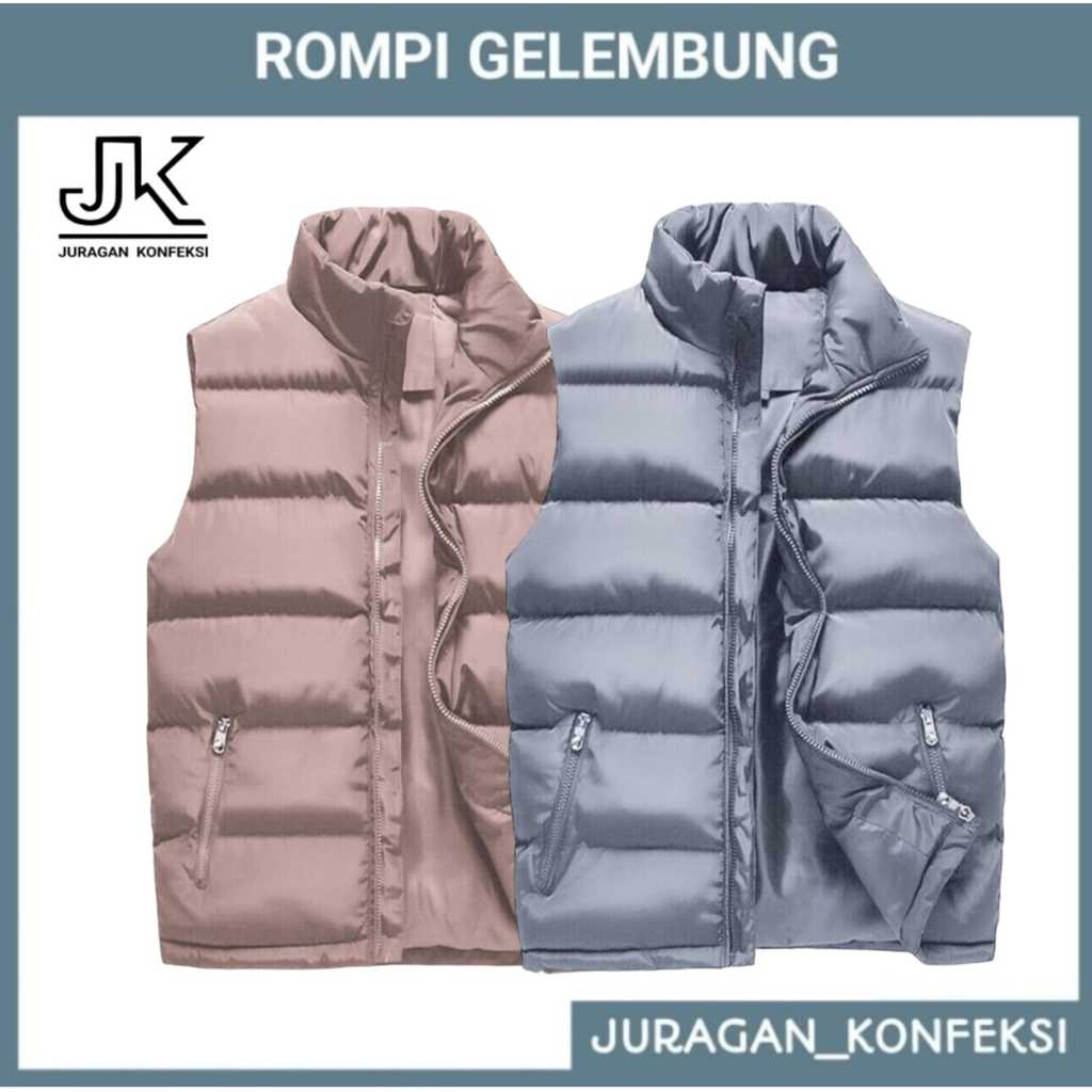Jual Rompi Parasut Premium Pria Wanita - Rompi Gelembung | Shopee Indonesia