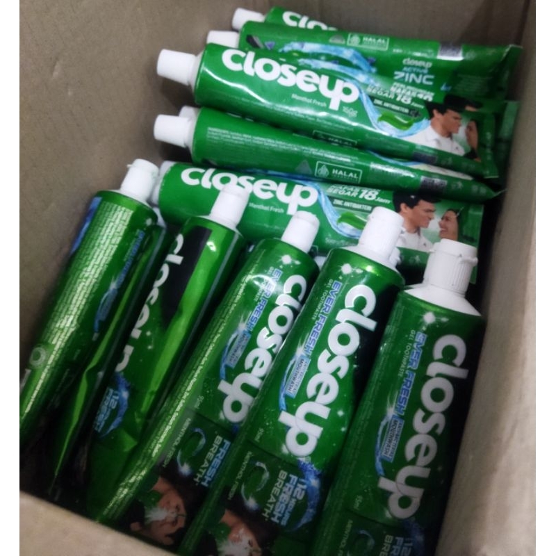 Jual Close up Menthol Fresh 160g Close up Ever fresh 95ml Tanpa Box ...