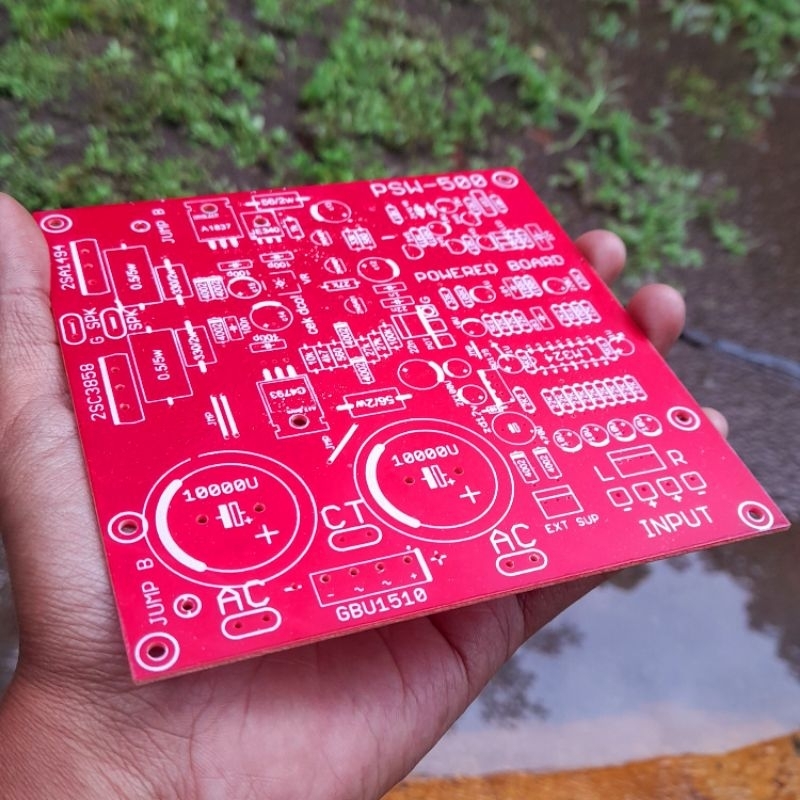 Jual pcb filter subwoofer psw 500 led auto plus power & psu | Shopee ...