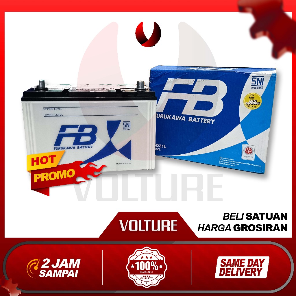 Jual Aki mobil basah Furukawa battery premium original INDOMOBIL (BERGARANSI 10 BULAN) N70ZL ...