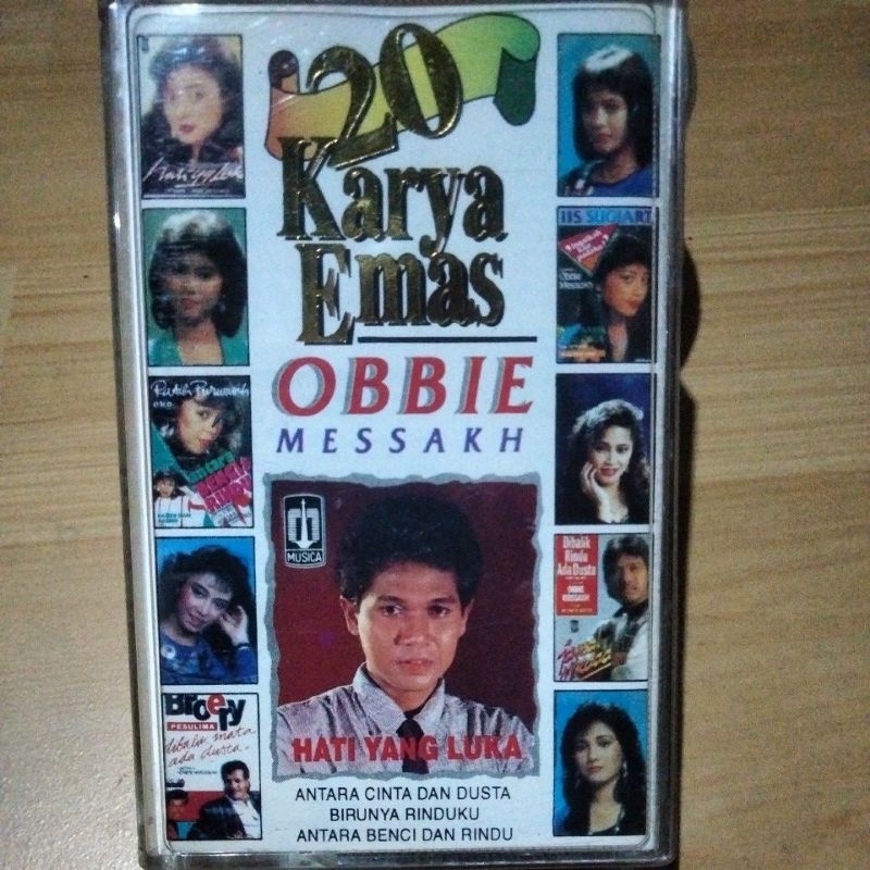 Jual kaset pita full box Original TOP MULUS"20 KARYA EMAS OBBIE MESSAKH" | Shopee Indonesia