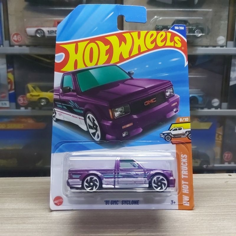 Jual HOT WHEELS 91 GMC SYCLONE PURPLE 2025 - HOTWHEELS ORIGINAL ...