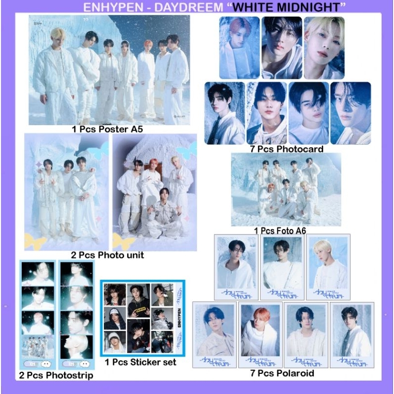 Jual Paket fankit enhypen enha Romance untold daydream | Shopee Indonesia