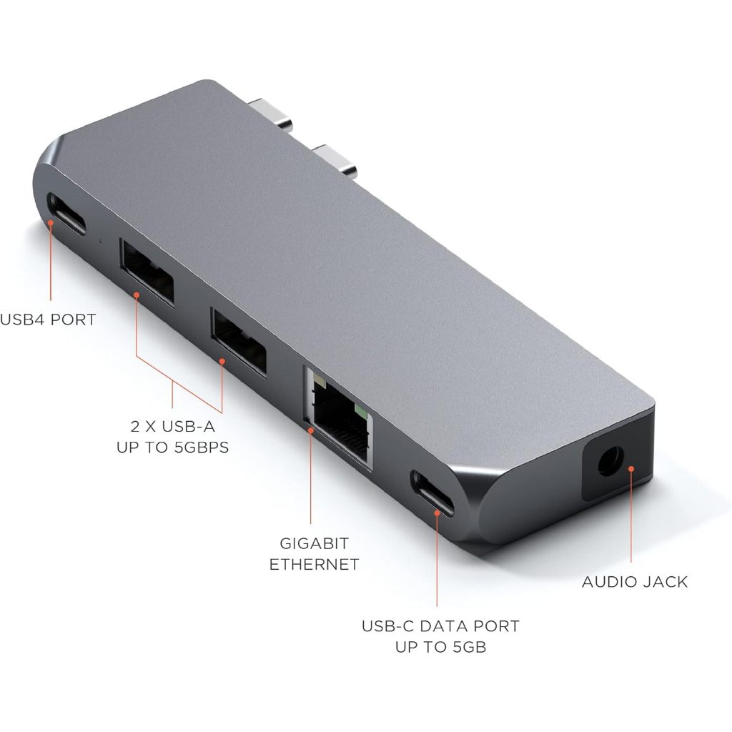 Jual Satechi USB C Hub Multiport Adapter Pro Hub Mini, USB C Dongle ...