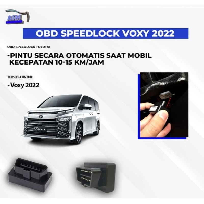 Jual Obd Speed lock Door Unlock Innova Zenix / All New Voxy 2022-2024 ...