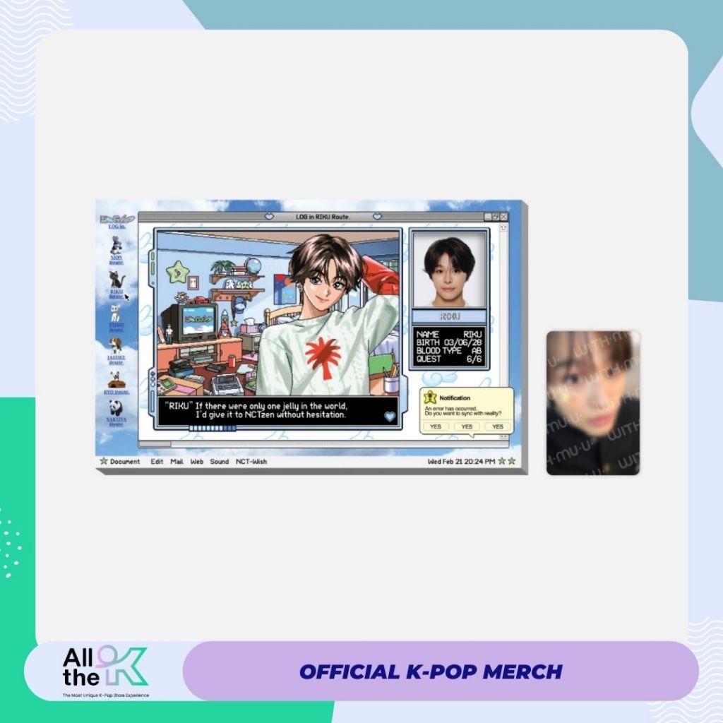 Jual [PRE ORDER] Merchandise NCT WISH - LOG IN PHOTO DRT (07) - 2025 NCT WISH ASIA TOUR - LOG IN ...