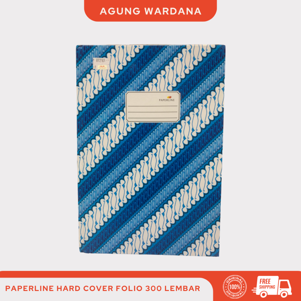 Jual PAPERLINE BUKU HARD COVER FOLIO ISI 50, 100, 200 DAN 300 LEMBAR ...