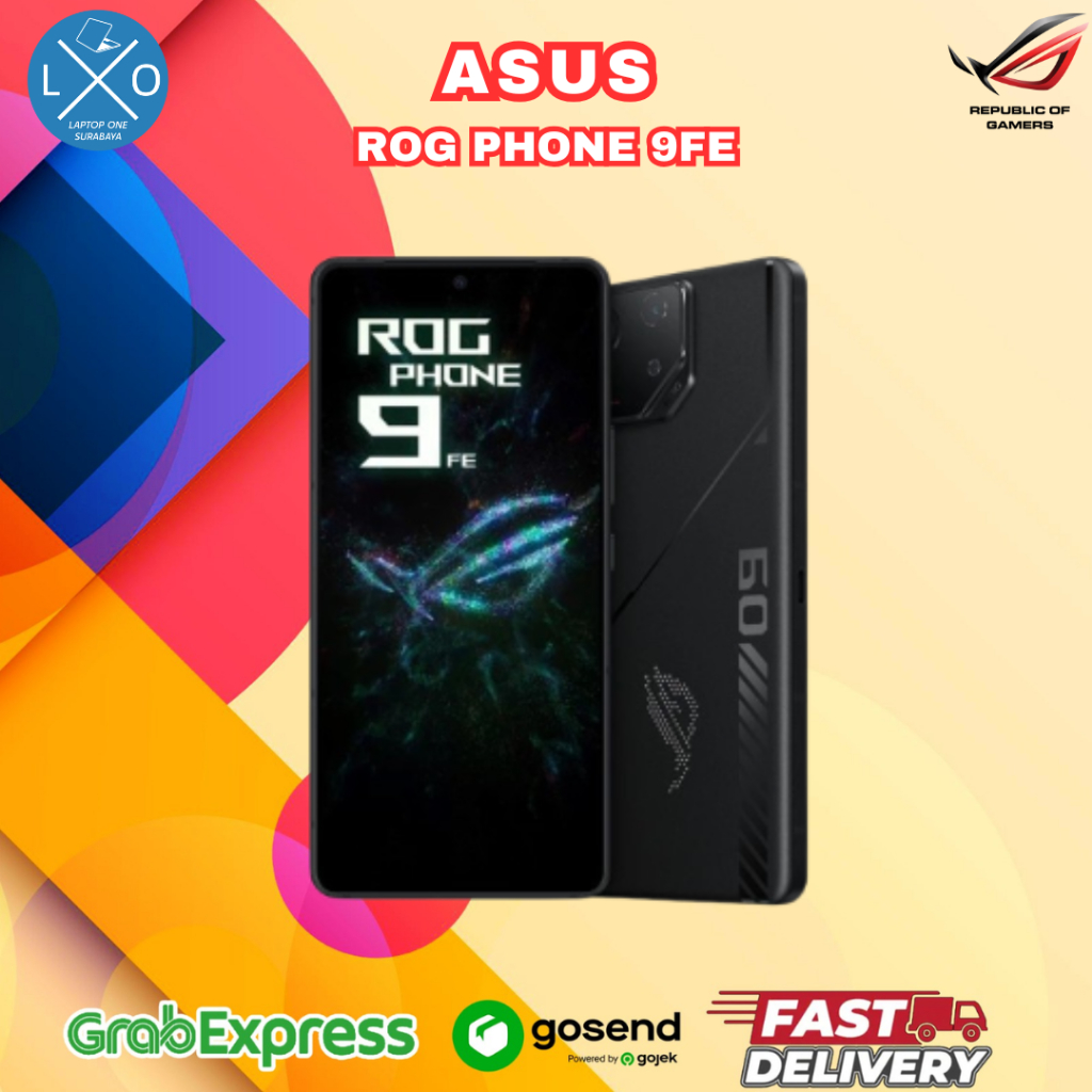 Jual ASUS ROG PHONE 9 FE 12/256 ASUS INDONESIA BLACK | Shopee Indonesia