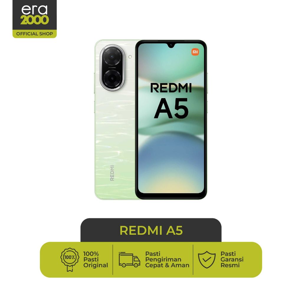 Jual Era 2000 - Xiaomi Redmi A5 [4/128GB] Garanasi Resmi | Shopee Indonesia
