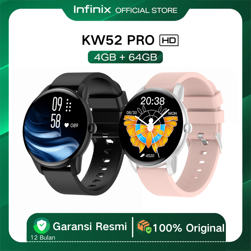 Jual INIFINIX Smart Watch KW52 PRO | AMOLED | 100+ Sports Mode ...