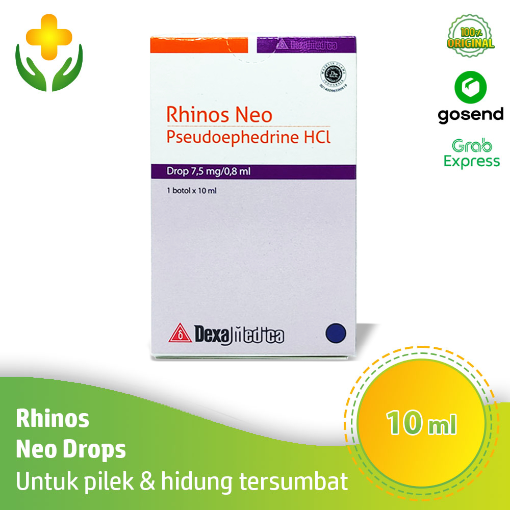 Jual Rhinos Neo Drops 10 ml Obat Tetes Pilek Hidung Tersumbat Bayi ...