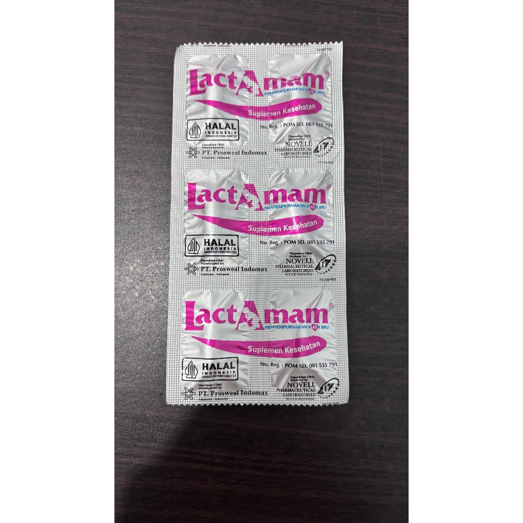Jual Lactamam 1 Strip (6tab) | Shopee Indonesia