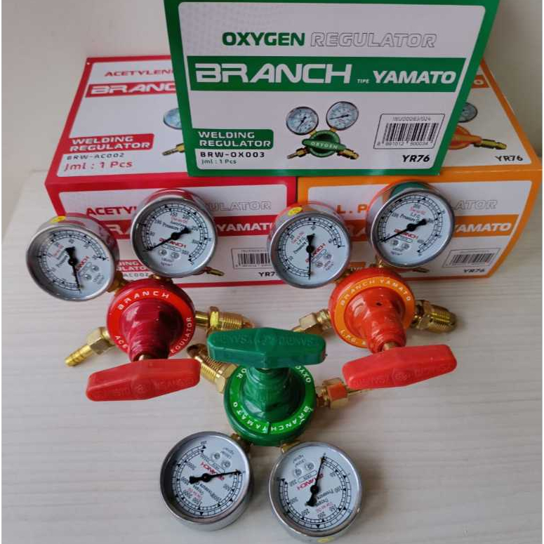 Jual REGULATOR OXYGEN LPG ACETYLENE YAMATO REGULATOR LAS REGULATOR OKSIGEN ELPIJI ASITELIN ...