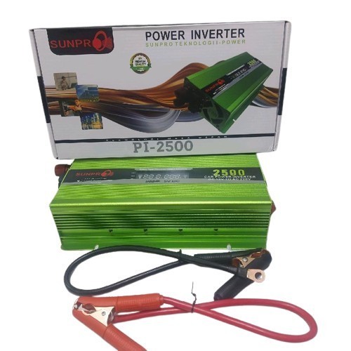 Jual Power Inverter Sunpro Pi-2500 Power Inverter Sunpro 2500W Led Display | Shopee Indonesia