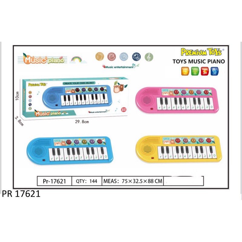 Jual Mainan Piano Anak - Music Piano dengan Nada & Warna Menarik ...
