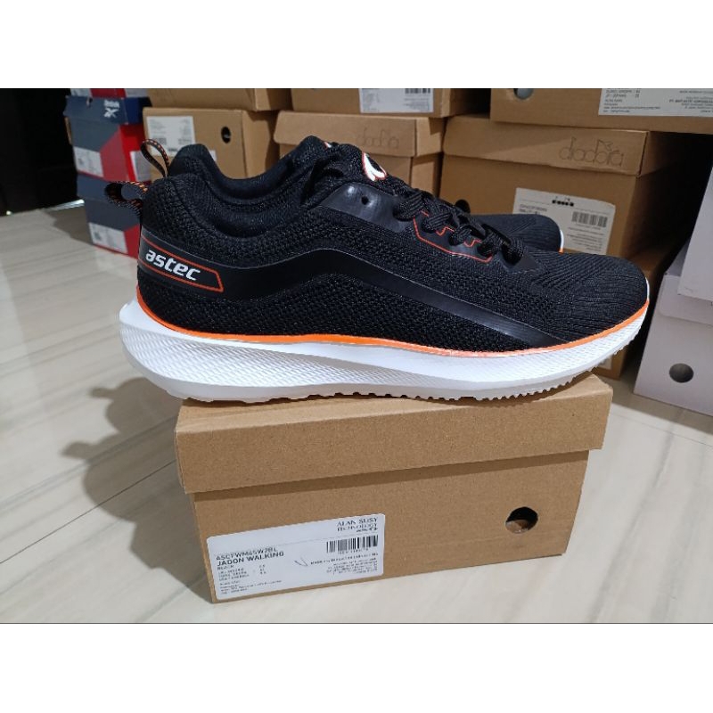 Jual Astec Jadon Running black/white | Shopee Indonesia