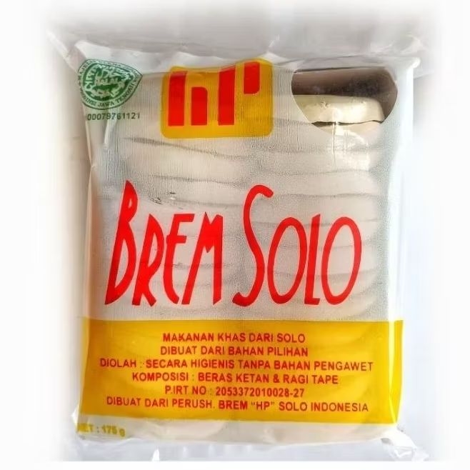 Jual BREM KHAS SOLO BULAT 150g Rasa Original Putih Enak Lumer Camilan ...