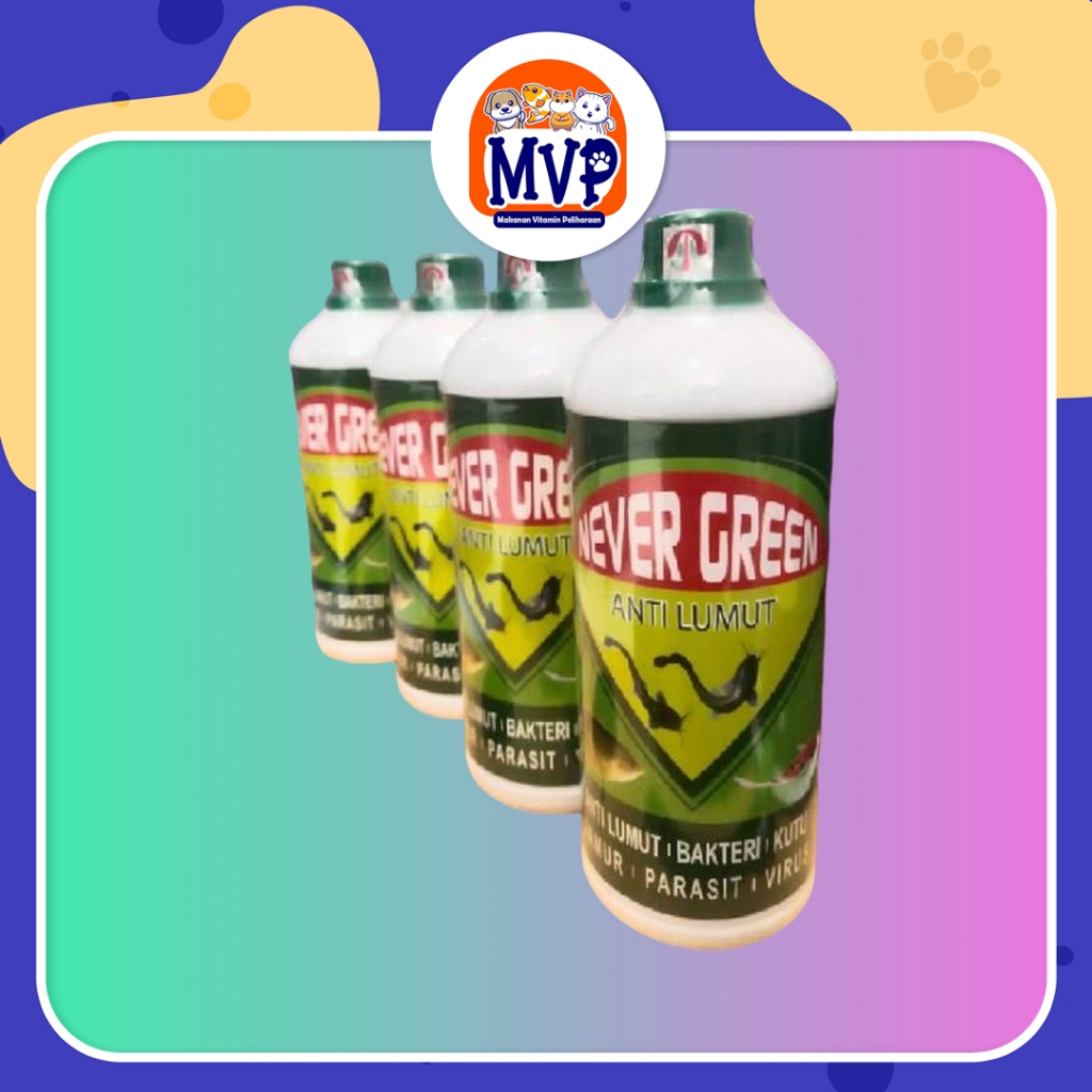 Jual Never Green Ikan 1Lt - Menghambat Pertumbuhan Lumut - Membasmi ...