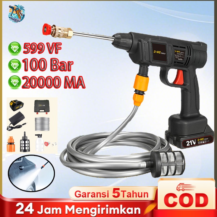 Jual D-WE 399VF/599VF Alat cuci motor High Power Brushless Motor mesin ...