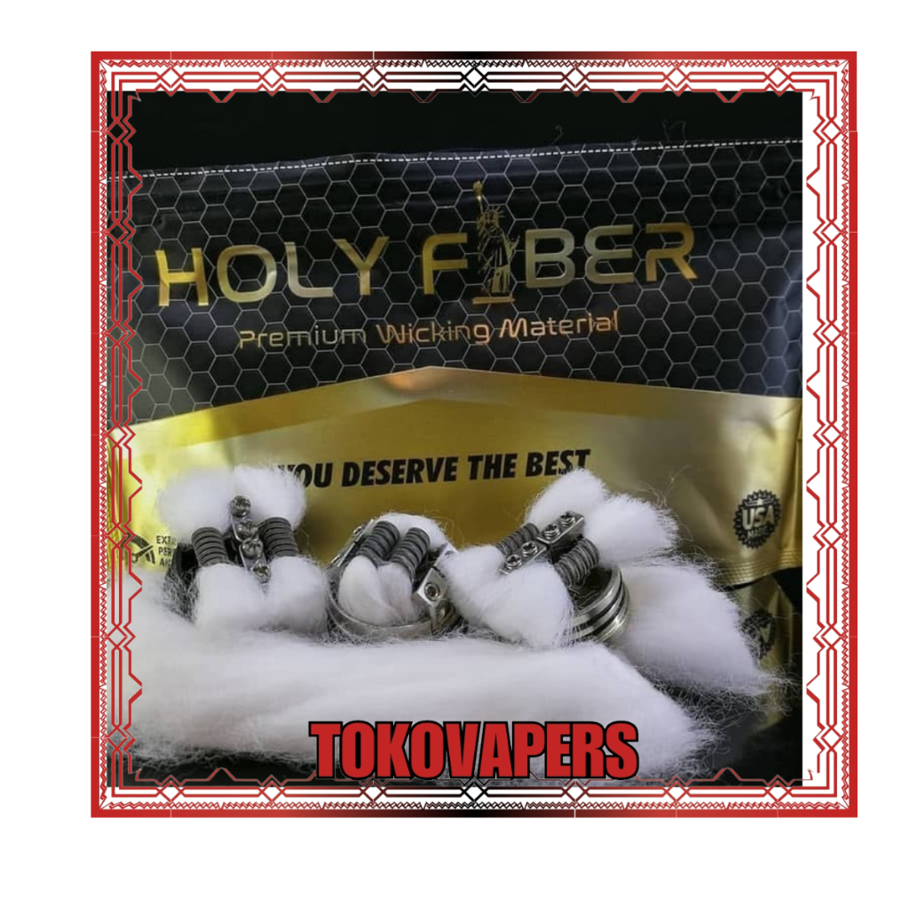 Jual HOLY FIBER COTTON PREMIUM QUALITY KAPAS ORGANIC FOR VAPORIZER VAPE ...