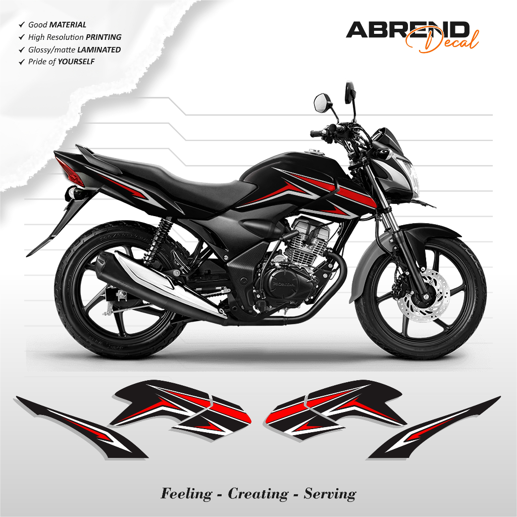 Jual STRIPING VERZA OLD LIS GRAFIS SIMPEL CUSTOM / STIKER MOTOR HONDA ...