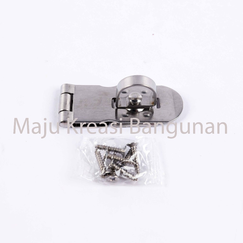 Jual Overpal Gembok SOLIGEN Medium Stainless Steel Grendel Kunci Pintu ...