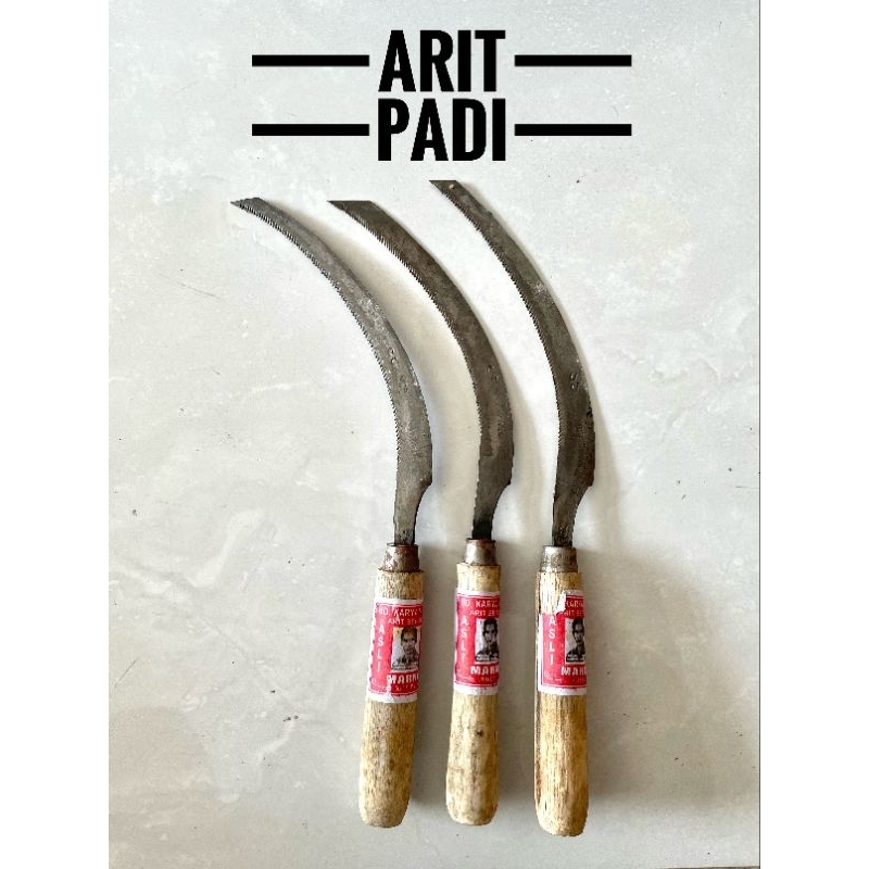 Jual arit gerigi padi rumput 34,cm | Shopee Indonesia