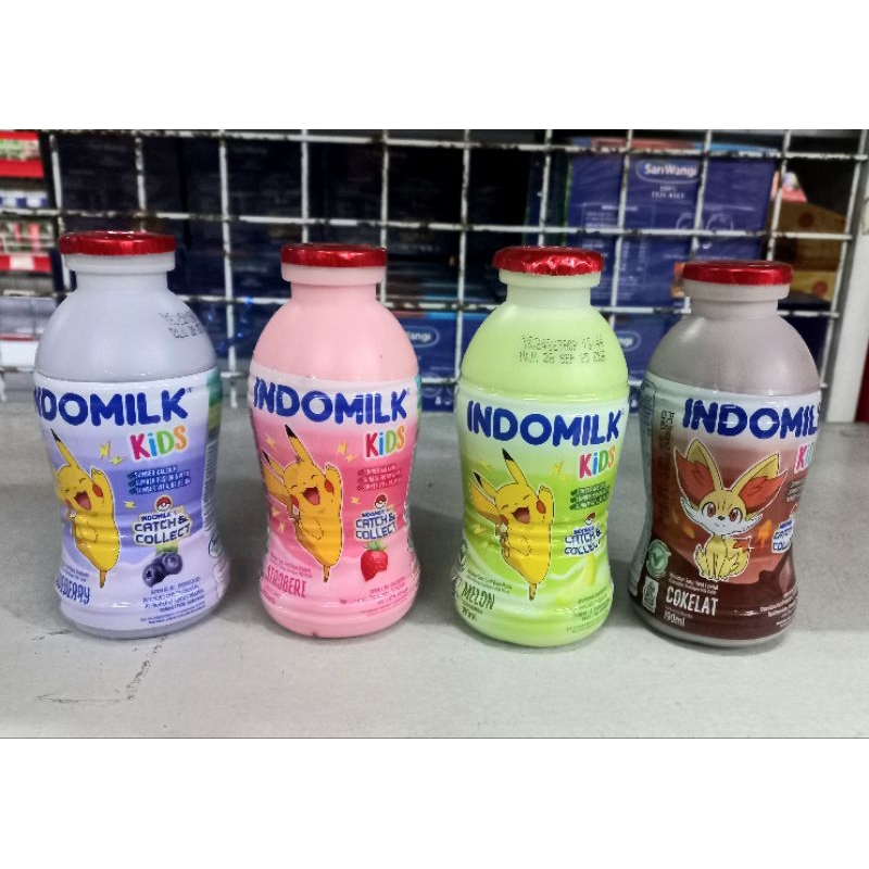 Jual Indomilk Botol 190 ml Susu UHT All Variant Cokelat/Strawbery/Melon/Bluebery | Shopee Indonesia