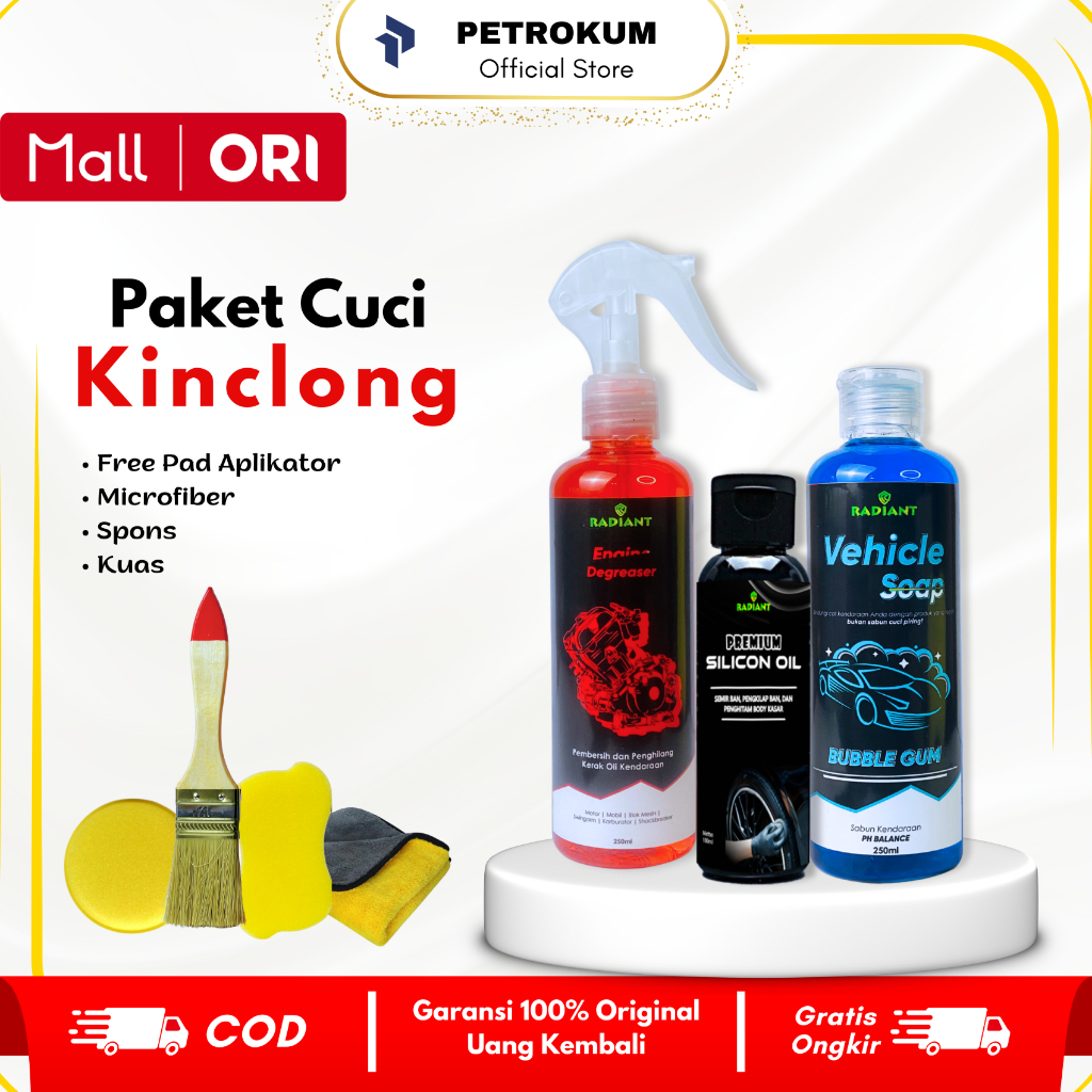 Jual Paket Cuci Mobil dan Motor PREMIUM - Sabun Kendaraan - Engine ...