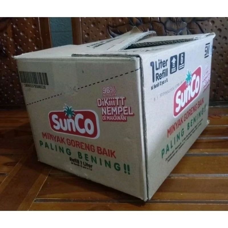 Jual Kardus Bekas Minyak Bimoli Sunco Layak Pakai Dus Dos Packing 2 ...