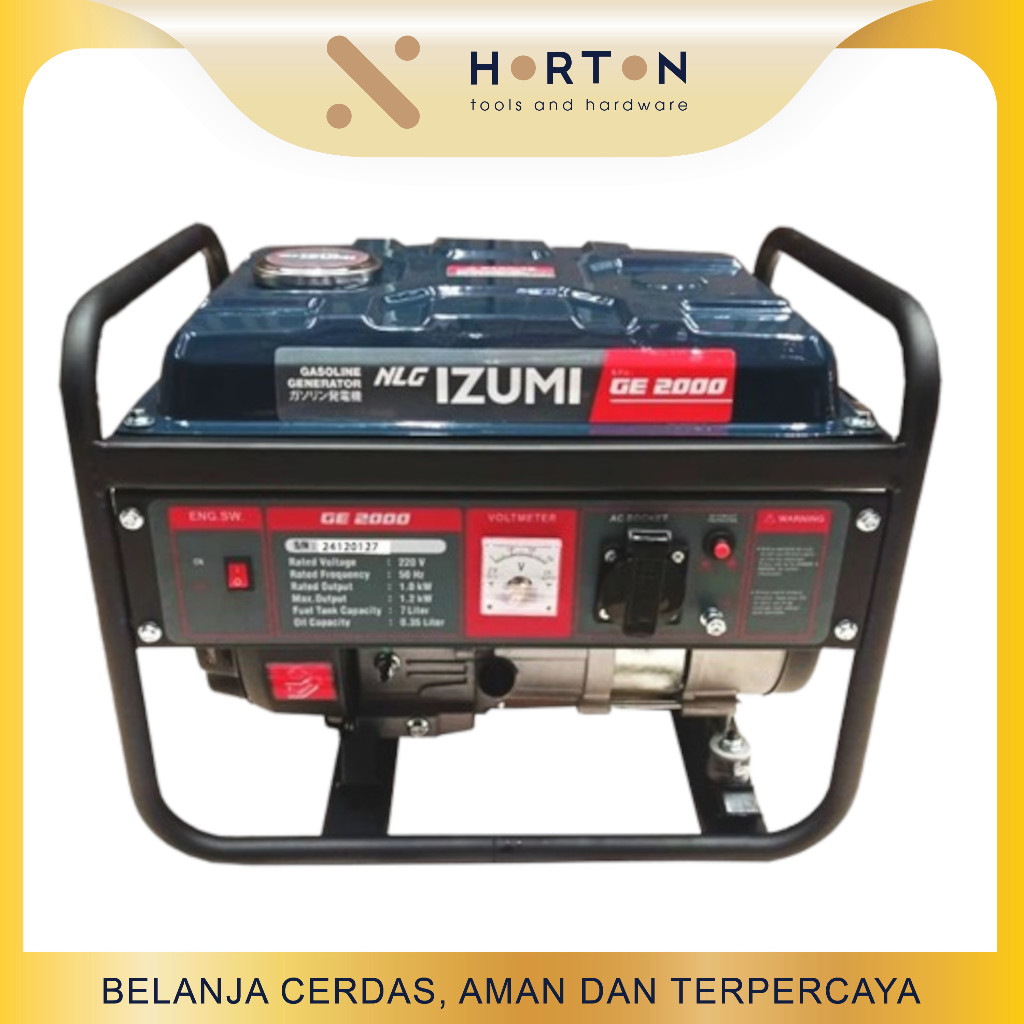 Jual Genset GE2000 Mesin Genset Listrik Bensin 1000 Watt Mesin Generator Bensin 1000watt ...
