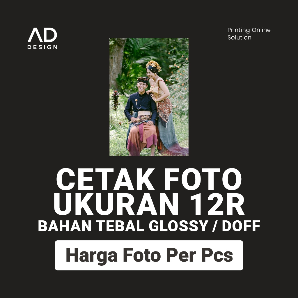Jual CETAK FOTO UKURAN 12R BAHAN PREMIUM GLOSSY / DOFF | Shopee Indonesia
