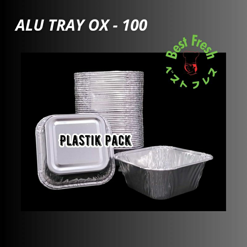 Jual ALUTRAY OX-100 (10 PCS) | Shopee Indonesia
