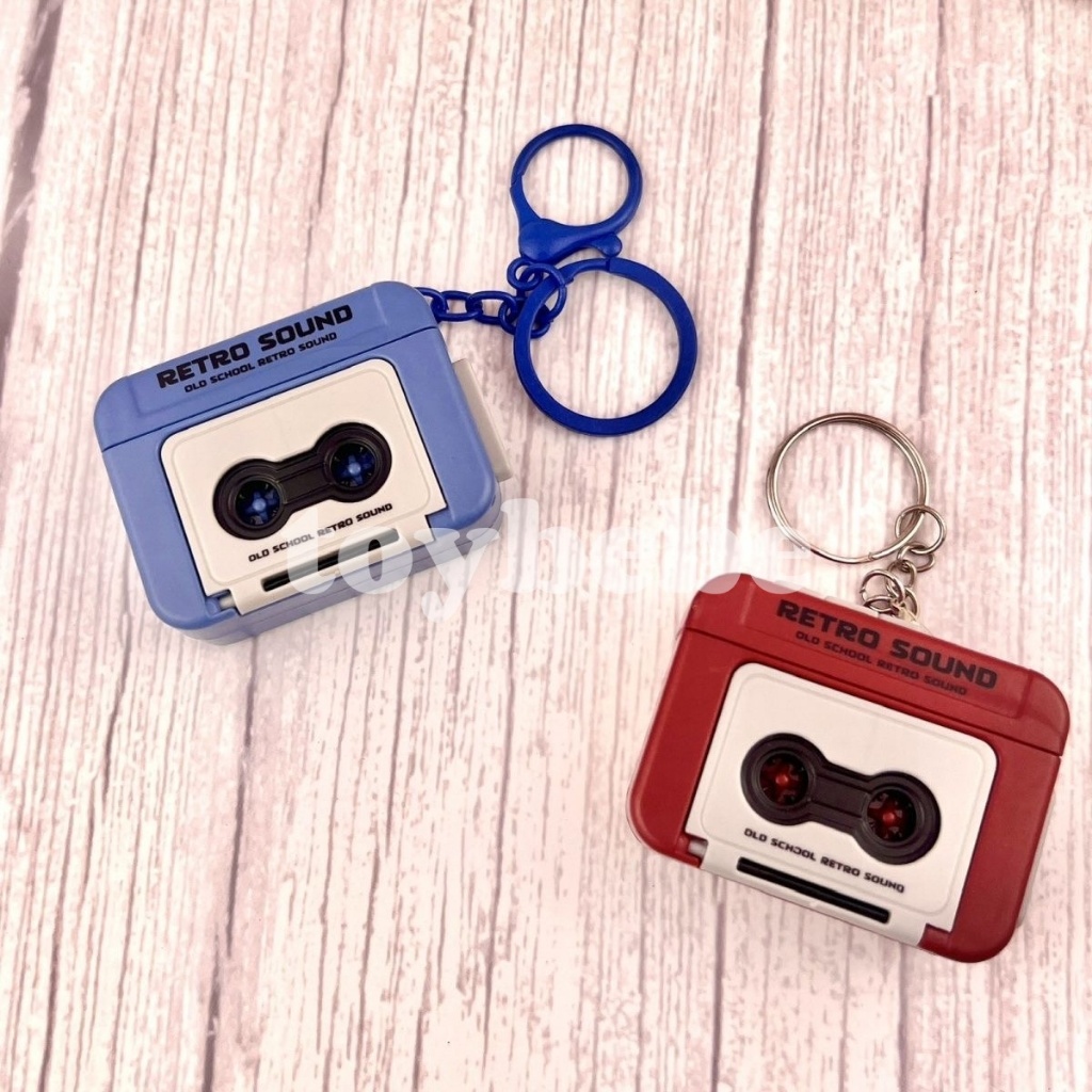Jual [Versi audio Keychain 2 Pcs Couple ] Kotak Musik Kayu Gantungan ...